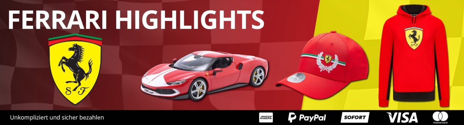 Ferrari Fanartikel | Paddock-Legends Shop